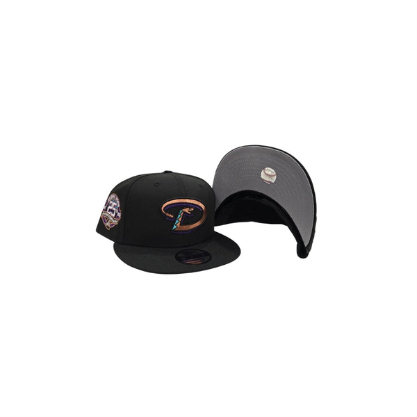 Navy Blue Arizona Diamondbacks 25th Anniversary New Era Snapback ...