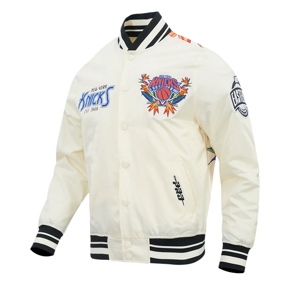 Off White Eggshell New York Knicks Pro Standard Paradise Sublimated Sa ...