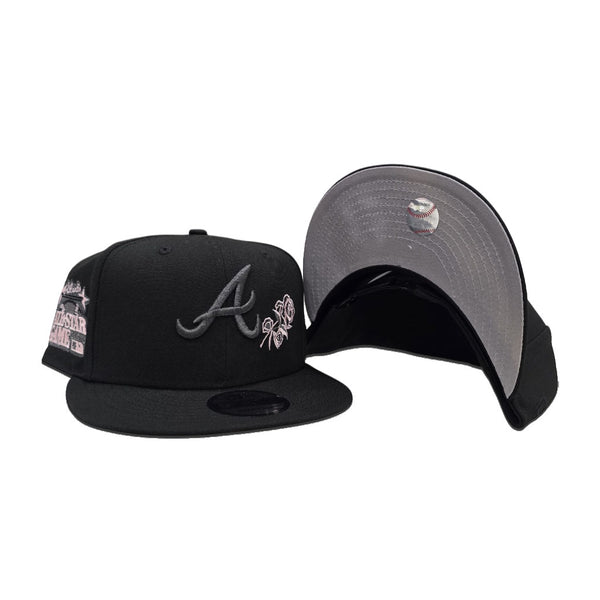 Black Atlanta Braves Rose Gray Bottom 2000 All Star Game Side Patch Ne ...