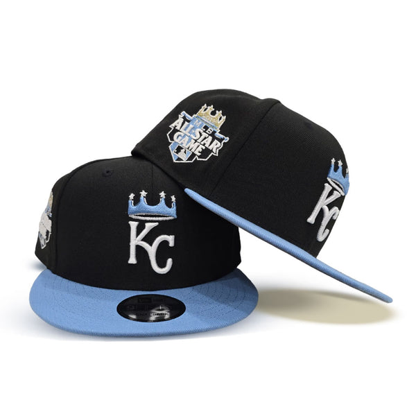 Black Kansas City Royals Sky Blue Visor Gray Bottom 2012 All Star Game ...