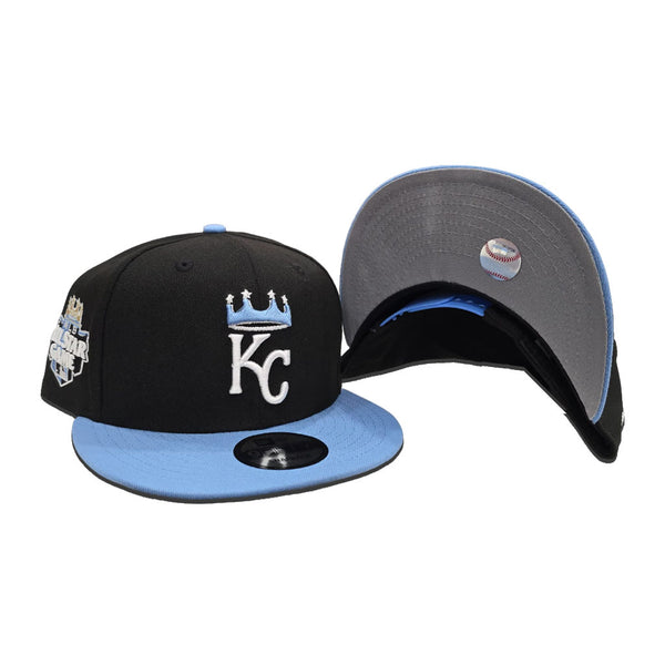 Black Kansas City Royals Sky Blue Visor Gray Bottom 2012 All Star Game ...