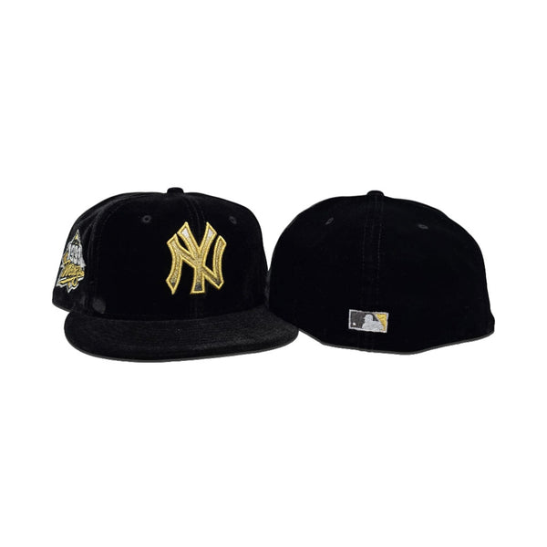 Black Velvet New York Yankees Gold Logo Gray Bottom 1999 World Series ...