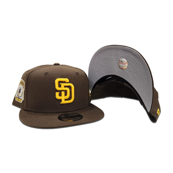 Brown San Diego Padres Gray Bottom 1969 Go Padres Side Patch New Era 9 ...