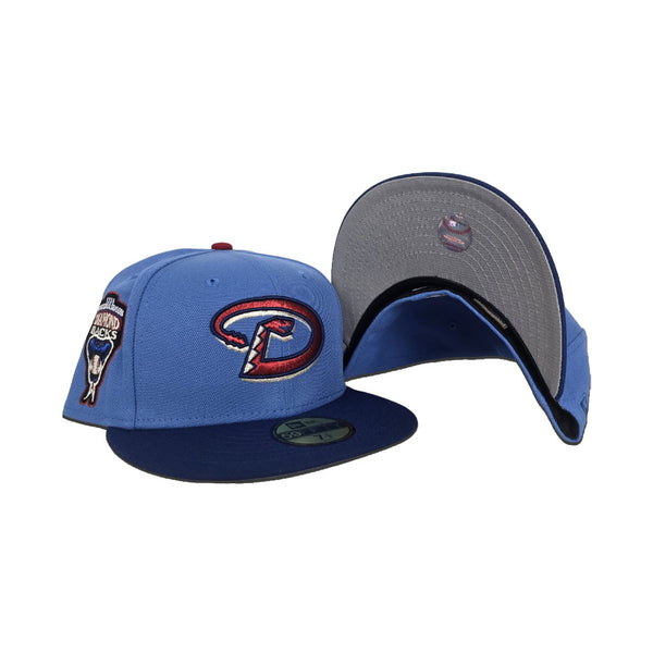 Airforce Blue Arizona Diamondbacks Royal Blue Visor Gray Bottom 1998 I ...
