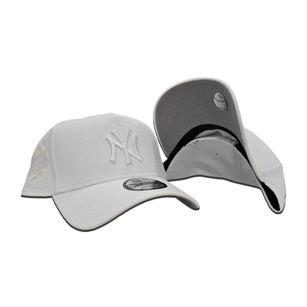 White New York Yankees Curved Brim Gray Bottom 1999 World Series Side ...
