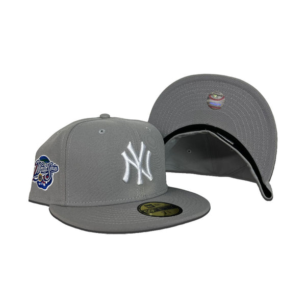 Light Gray New York Yankees Gray Bottom 1998 World Series Side Patch N ...