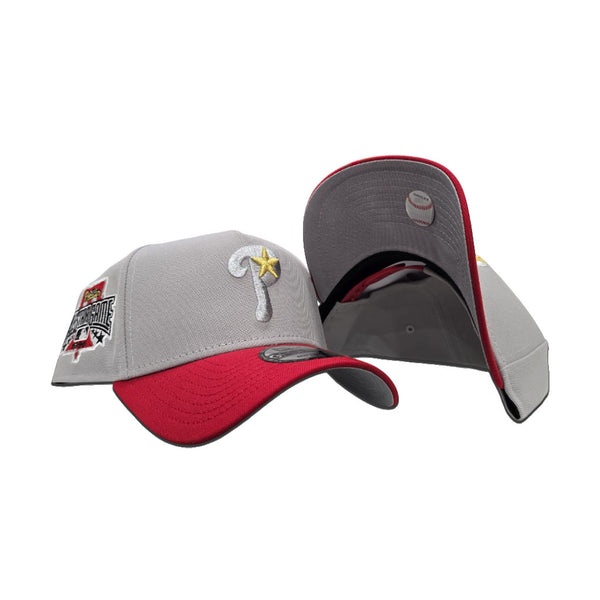 Gray Philadelphia Phillies Red Curved Brim Gray Bottom 1996 All Star G ...