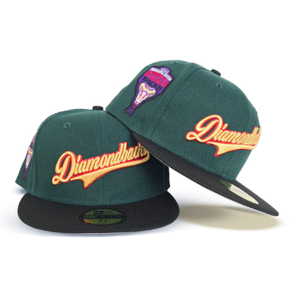 Dark Green Arizona Diamondbacks 1998 Inaugural Season Fitted ...