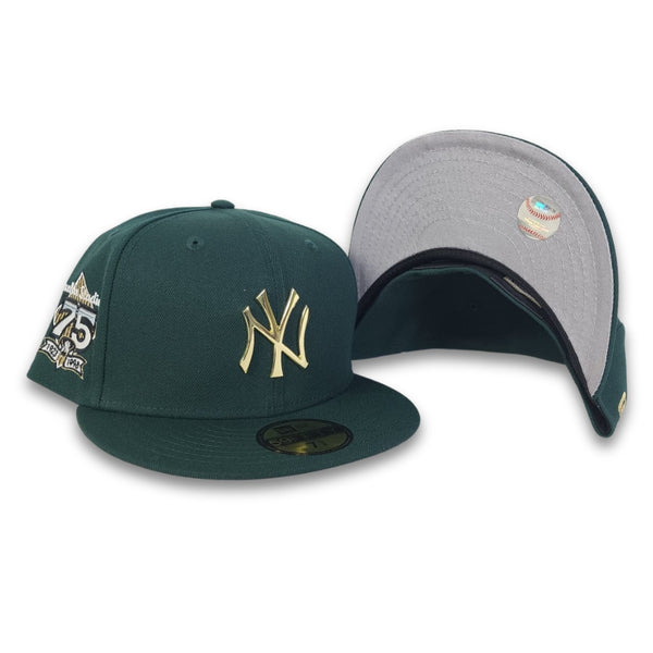 Dark Green New York Yankees Gold Metal Badge Gray Bottom 27th Annivers ...