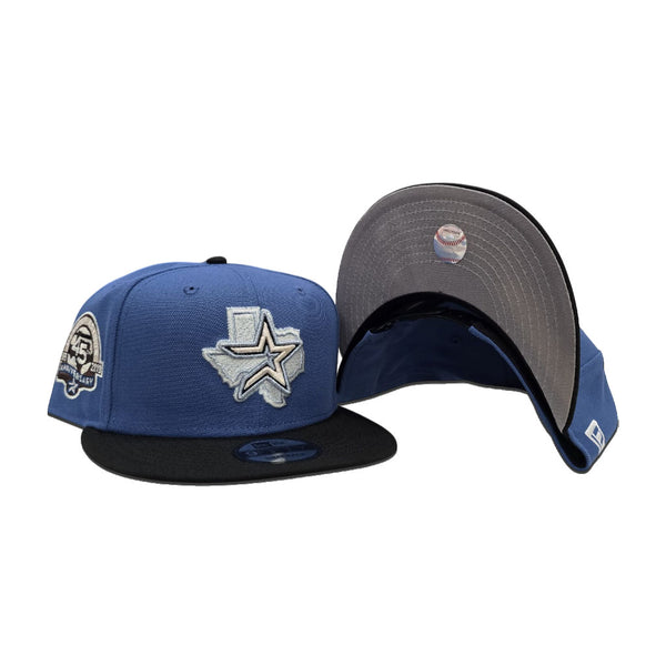 Indigo Blue Houston Astros Black Visor Gray Bottom 45th Anniversary Si ...