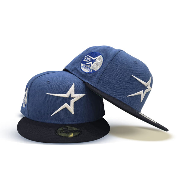 Midnight Blue Houston Astros Navy Blue Visor Green Bottom 35th Great Y ...