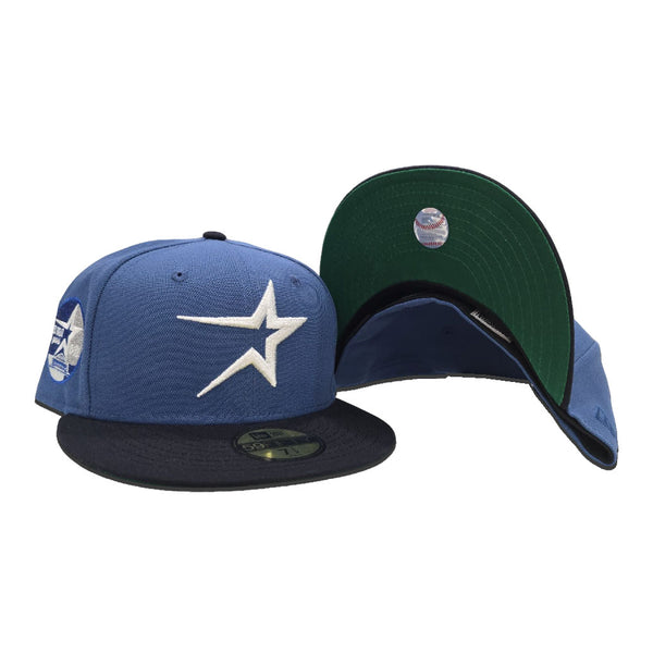 Midnight Blue Houston Astros Navy Blue Visor Green Bottom 35th Great Y ...