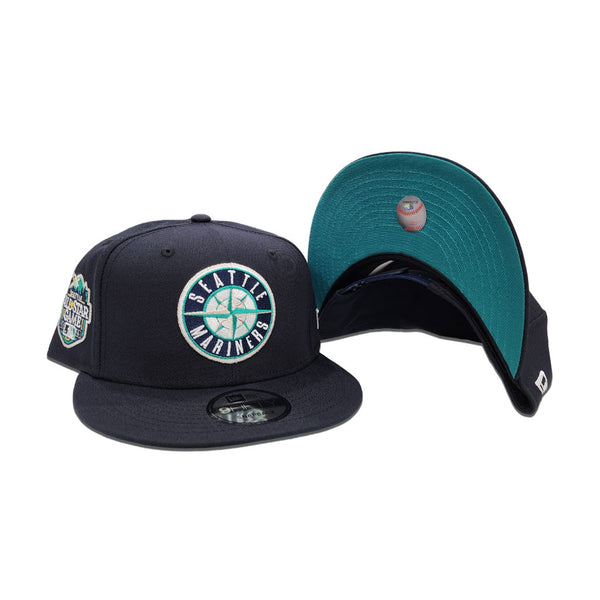 Navy Blue Seattle Mariners Teal Bottom 2023th All Star Game Side Patch ...