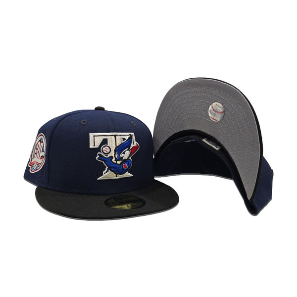 Navy Blue Toronto Blue Jays Black Visor Gray Bottom 30th Anniversary S ...