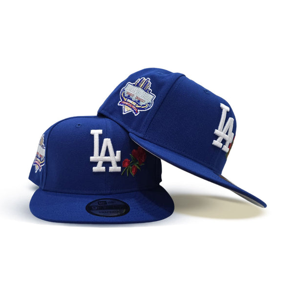 Royal Blue Los Angeles Dodgers Rose Gray Bottom 40th Anniversary Side ...