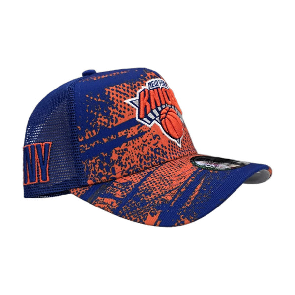 Royal Blue Tip Off New York Knicks Curved Brim Gray Bottom NBA NY Side ...