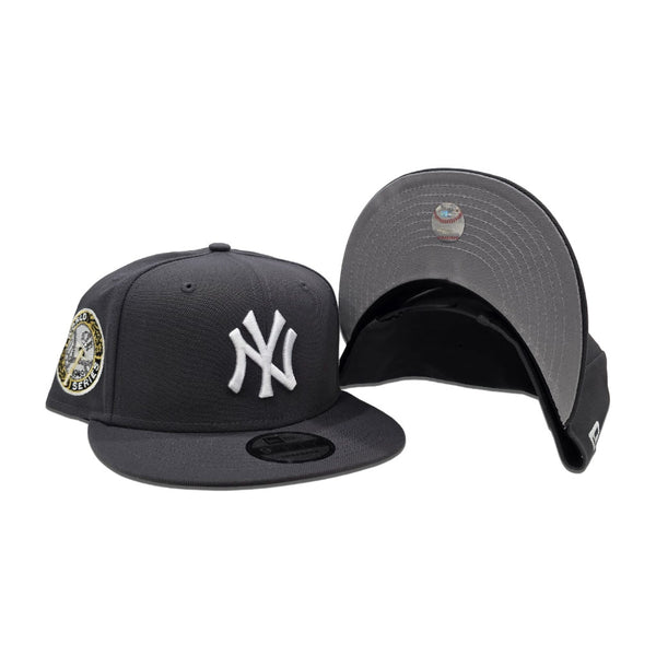 Dark Gray New York Yankees Gray Bottom 1949 World Series Side Patch Ne ...