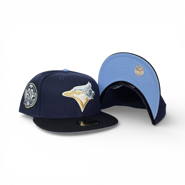 Oceanside Blue Toronto Blue Jays Navy Blue Visor Icy Blue Bottom 30th ...