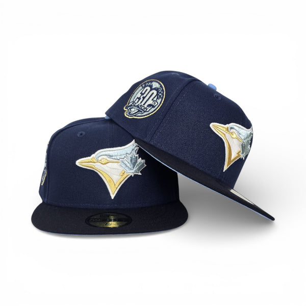 Oceanside Blue Toronto Blue Jays Navy Blue Visor Icy Blue Bottom 30th ...