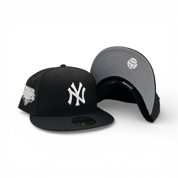 Black New York Yankees Gray Bottom 2009 World Series New Era 59Fifty F ...