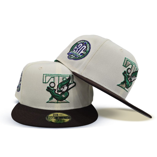 Off White Toronto Blue Jays Brown Visor Gray Bottom 30th Season Side P ...