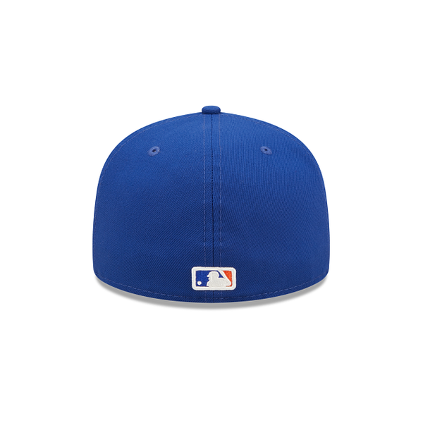 Royal Blue New York Mets Watercolor Floral Bottom New Era 59Fifty Fitt ...