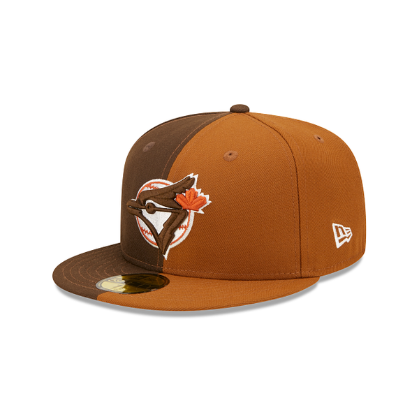Split Toronto Blue Jays Rust Orange Bottom 1993 World Series Side Patc – Exclusive Fitted Inc.