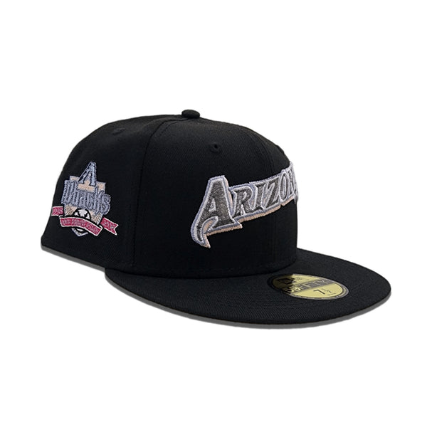 Black Arizona Diamondbacks 10th Anniversary Patch New Era Fitted ...