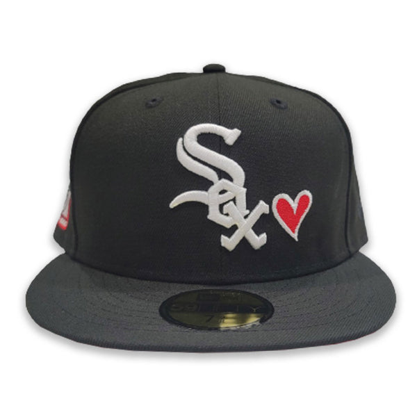 Black Heart Chicago White Sox Red Bottom 95th Anniversary Side patch N ...