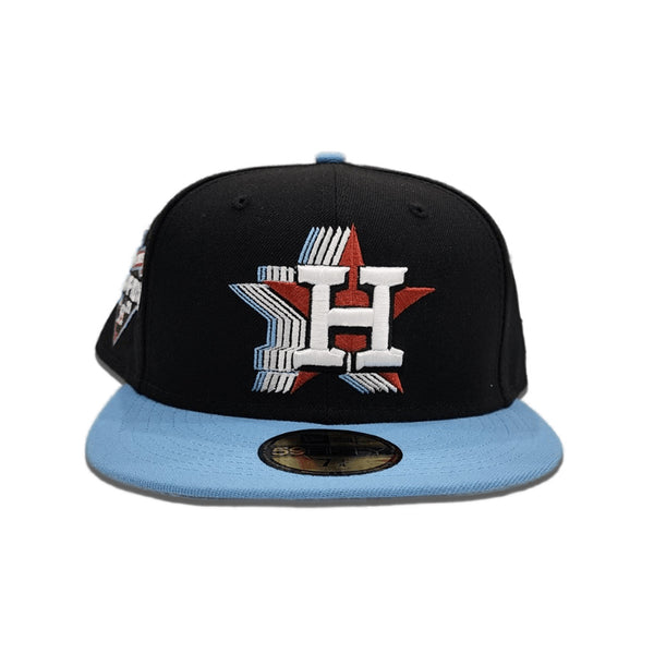 Black Houston Sky Blue Visor Gray Bottom 2022 World Series Champions S ...