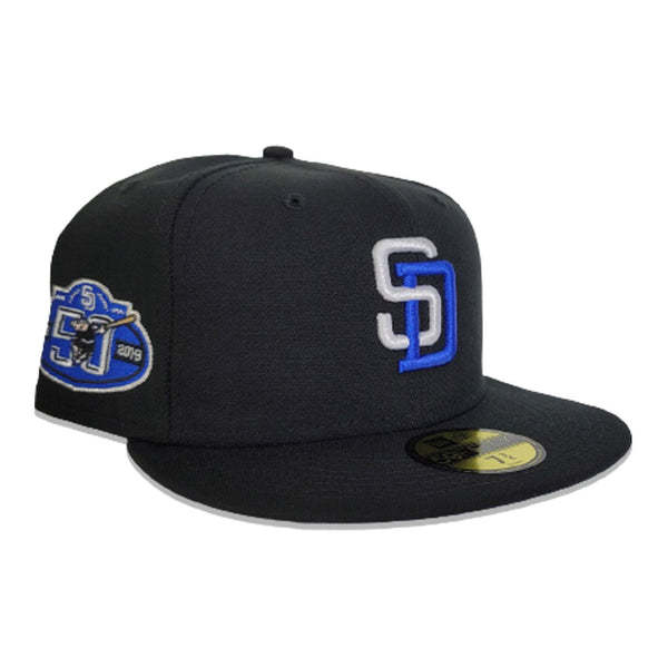Black San Diego Padres Royal blue Bottom 50th Anniversary Side patch N ...