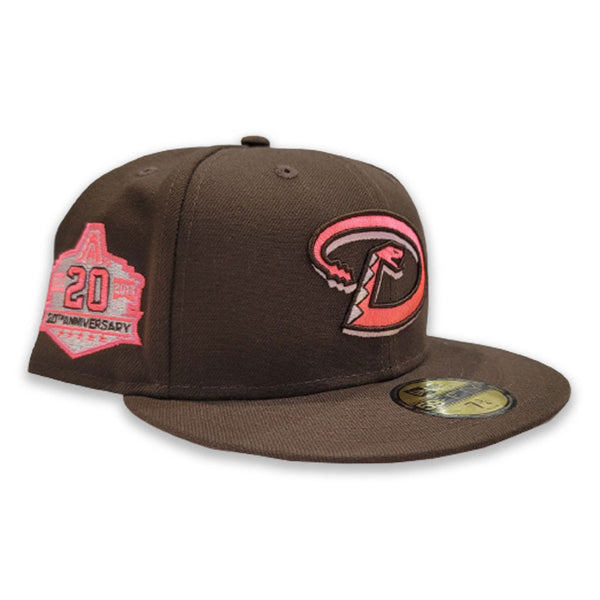 Brown Arizona Diamondbacks Pink Bottom 20th Anniversary Side Patch New ...