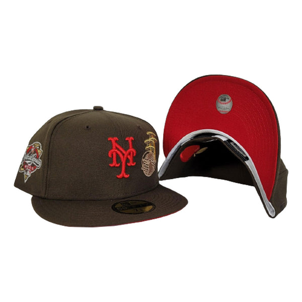 Brown New York Mets Red Bottom World's Fair 2000 World Series New Era ...