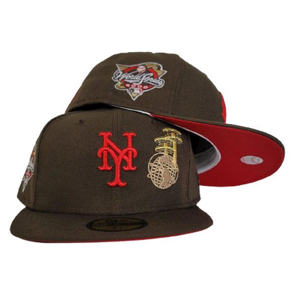 Brown New York Mets Red Bottom World's Fair 2000 World Series New Era ...