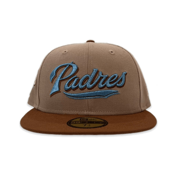 Camel Script San Diego Padres Toast Visor Icy Blue Bottom Petco Park S ...