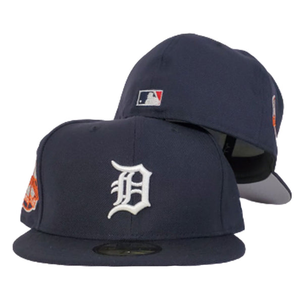 Detroit Tigers Stadium Side Patch Navy Blue New Era 59Fifty Fitted ...