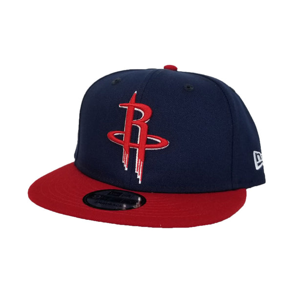 Houston Rockets Navy Blue Red New Era 9Fifty Snapback – Exclusive ...