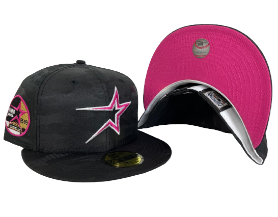 Black Camo Houston Astros Fusion Pink Bottom 35th Great Years Side Pat ...