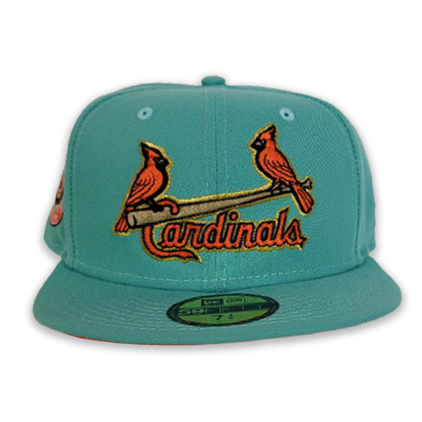 Mint Green St. Louis Cardinal Orange Bottom 30th Anniversary Busch Sta ...