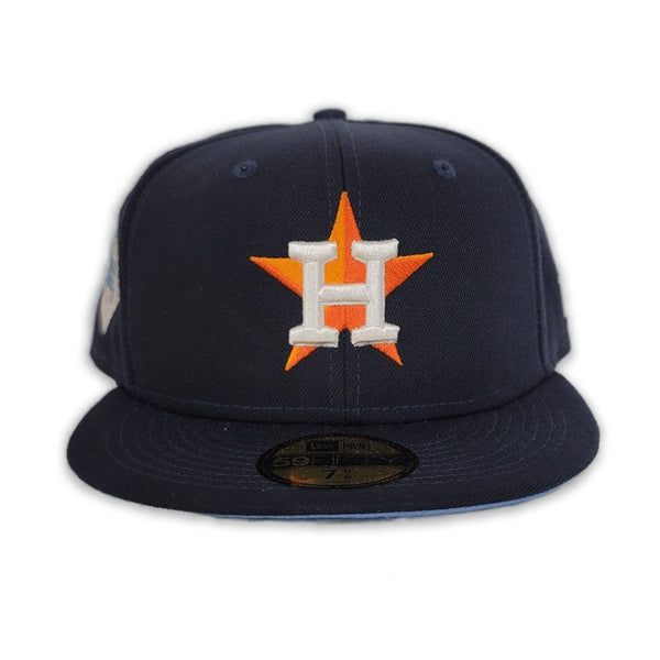 Navy Blue Houston Astros Icy Blue Bottom 2017 World Series New Era 59F ...
