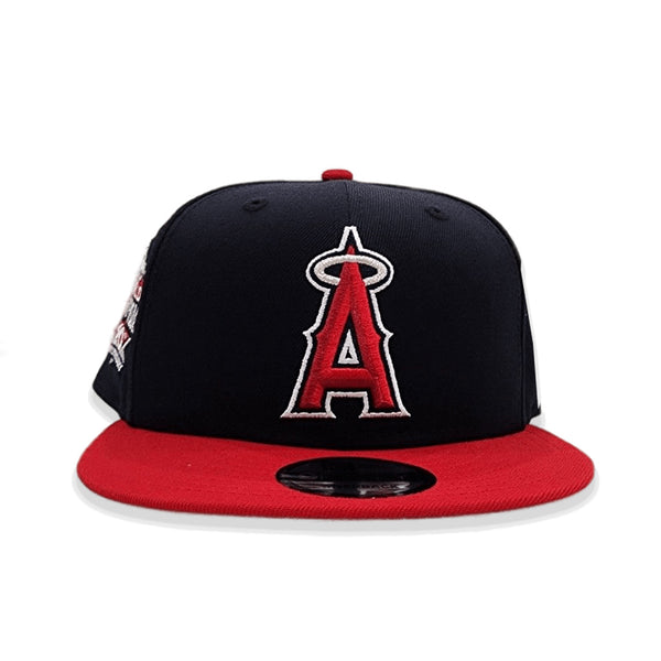 Navy Blue Los Angeles Angels Red Visor Gray Bottom 20th Anniversary 9F ...