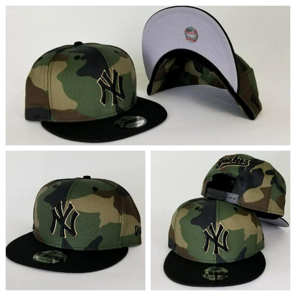 New Era Camouflage New York Yankees 9Fifty Snapback Hat – Exclusive ...