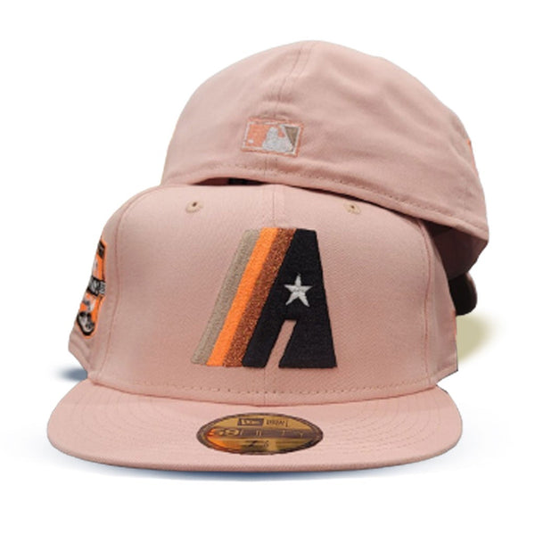 Peach Houston Astros Tan Bottom 20th Anniversary Side Patch New Era 59 ...