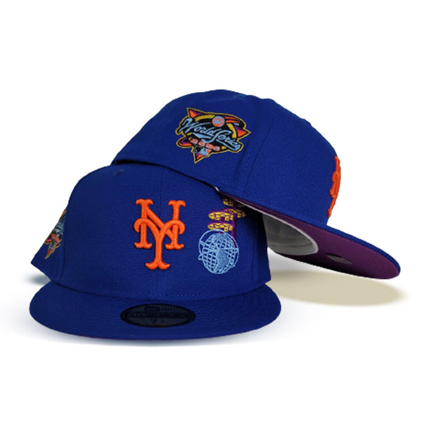 Royal Blue New York Mets Grape Purple Bottom World's Fair 2000 World S ...