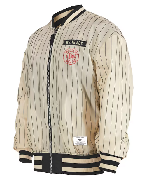 Black Chicago White Sox Alpha Industries X New Era Reversible MA-1 Bom ...