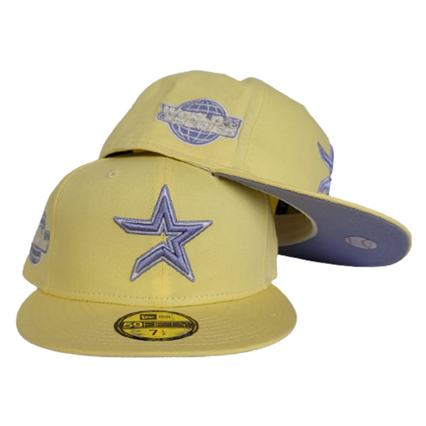 Soft Yellow Houston Astros Lavender Purple Bottom 2005 World Series Ne ...