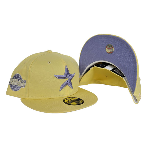 Soft Yellow Houston Astros Lavender Purple Bottom 2005 World Series Ne ...