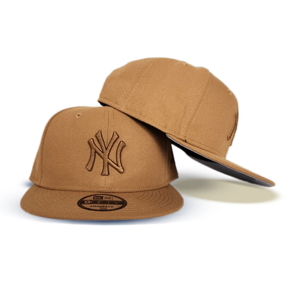 Khaki New York Yankees Gray Bottom New Era 9Fifty Snapback – Exclusive ...