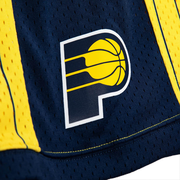 1999-00 Yellow Indiana Pacers Mitchell & Ness Hardwood Classics Swingm ...