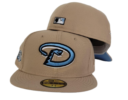 Tan Arizona Diamondbacks Icy Blue Bottom 2011 All Star Game Side Patch ...